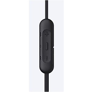 Sony Wireless in-Ear Headset/Headphones with Mic for Phone Call, Black (WI-C310/B)