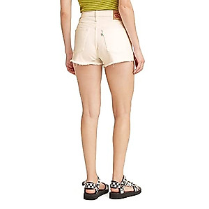 Levi's Women's 501 Original Shorts, Whiteboard-White, 29