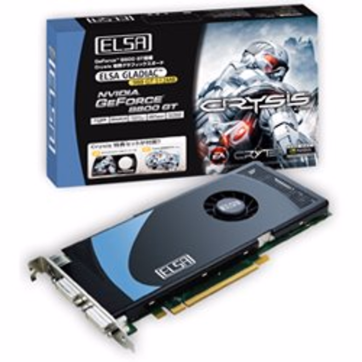 エルザ ELSA Video Card ELSA GLADIAC 988GT 512MB Crysis GD988-512ERGTC