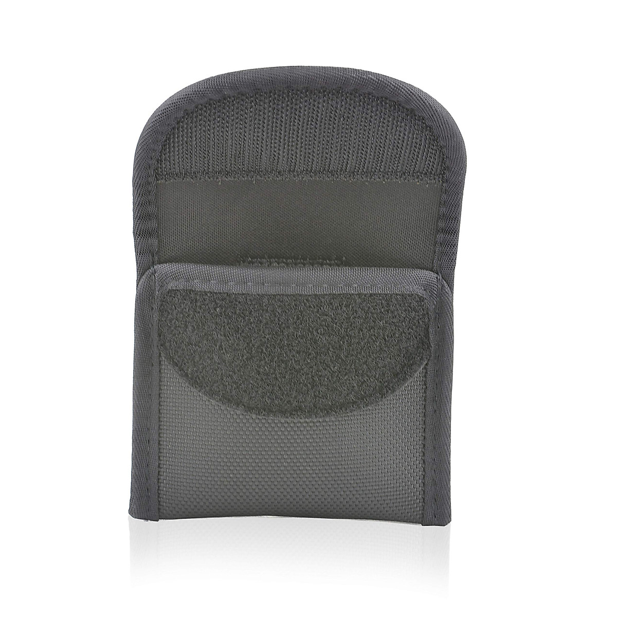 TECH118 Latex Glove Pouch -For First Responders -Police, Fire, EMS, Security, Black, Standard