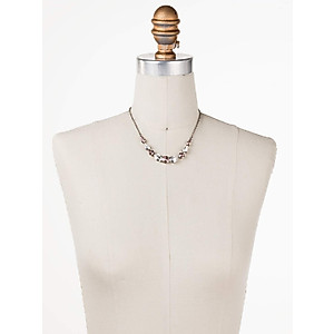 Sorrelli Crystal Rose Polished Pear Necklace