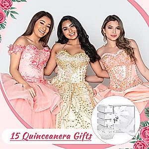 50 Pcs Crown Design Bookmark for Girls Quinceanera Gift Bookmark Crown Princess Metal Bookmark Book Lover Silver Quinceanera Favors with Gift Boxes for Fifteen Birthday Wedding Bridal Shower Women