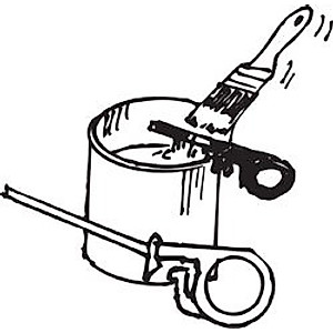 TruRim Paint Can Brush Wiper and Holder (Pack of 2)