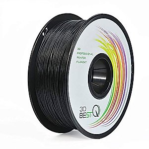 3D BEST-Q PCTG Black 1.75MM 3D Printer Filament, N.W. 1KG, Higher Hardness Than Petg，Withstand 100C (Black)