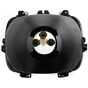 JXWNDPK Headlight Driver Passenger Side Clear Lens W/Bulb Headlamp for Tahoe 95,for Blazer 92 94-95,for K5 Blazer 78-86,for S10 Blazer 92-94,for Yukon 92-96,for C1500 Suburban 92-96