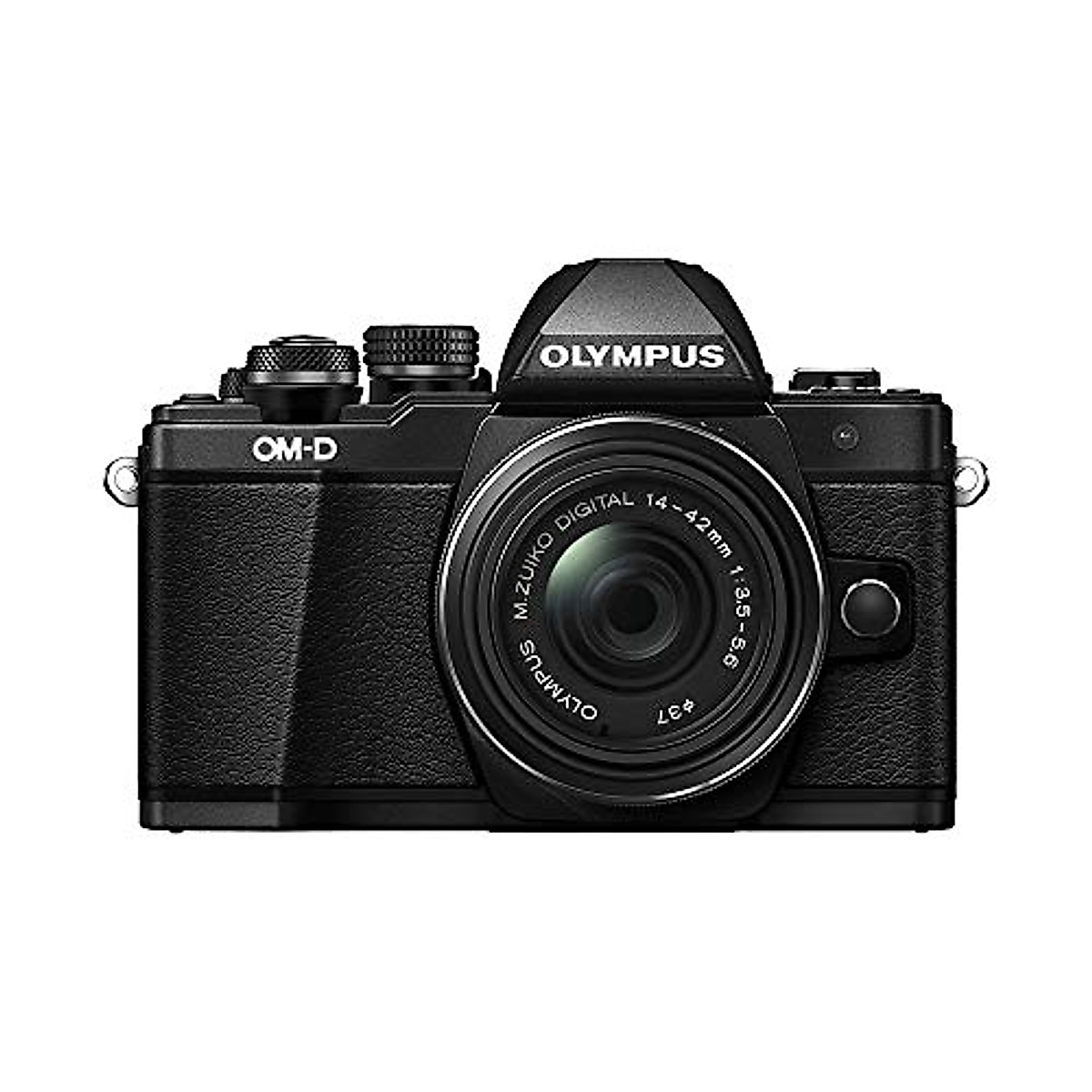 Olympus OM-D E-M10 Mark II Mirrorless Camera with 14-42mm II R Lens (Black)