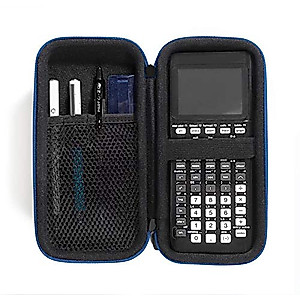 CaseSack Graphing Calculator Case for Texas Instruments TI84 Plus, TI84, TI83, TI89, TI-Nspire CXII/TI Nspire CX CAS/TI Nspire CX, Stationary mesh Pocket, Pen/Pencil Holder