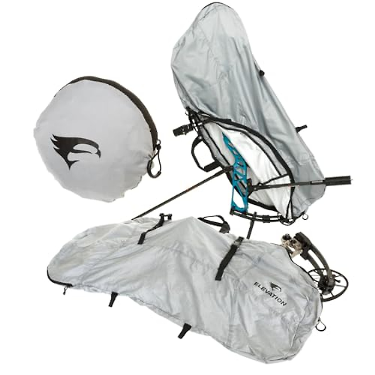 Elevation Packable Bow Cover Grey 39 in