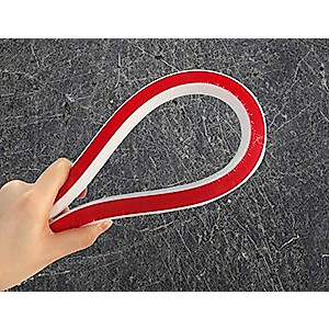 39 Inch Collapsible Shower Water Guard, Water Dam Barrier Shower Threshold Shower Water Stopper Threshold for Shower Stall, Stay Dry Retainer for Wet and Dry Separation (thick right angle 39'') …