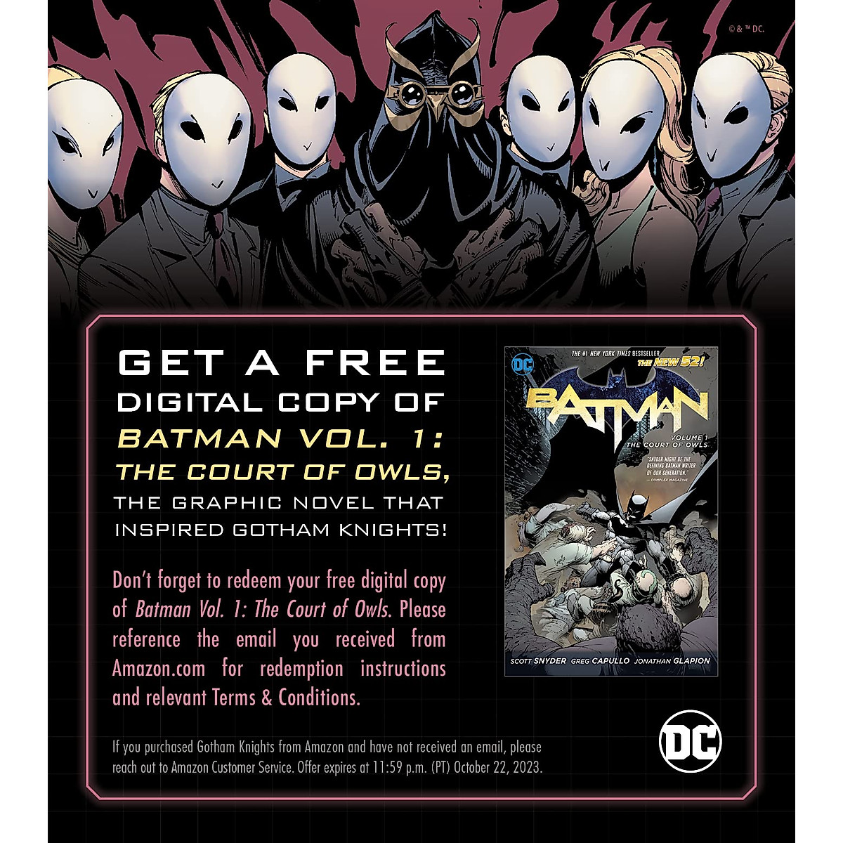 Gotham Knights Standard Edition – PlayStation 5 [Amazon Exclusive]