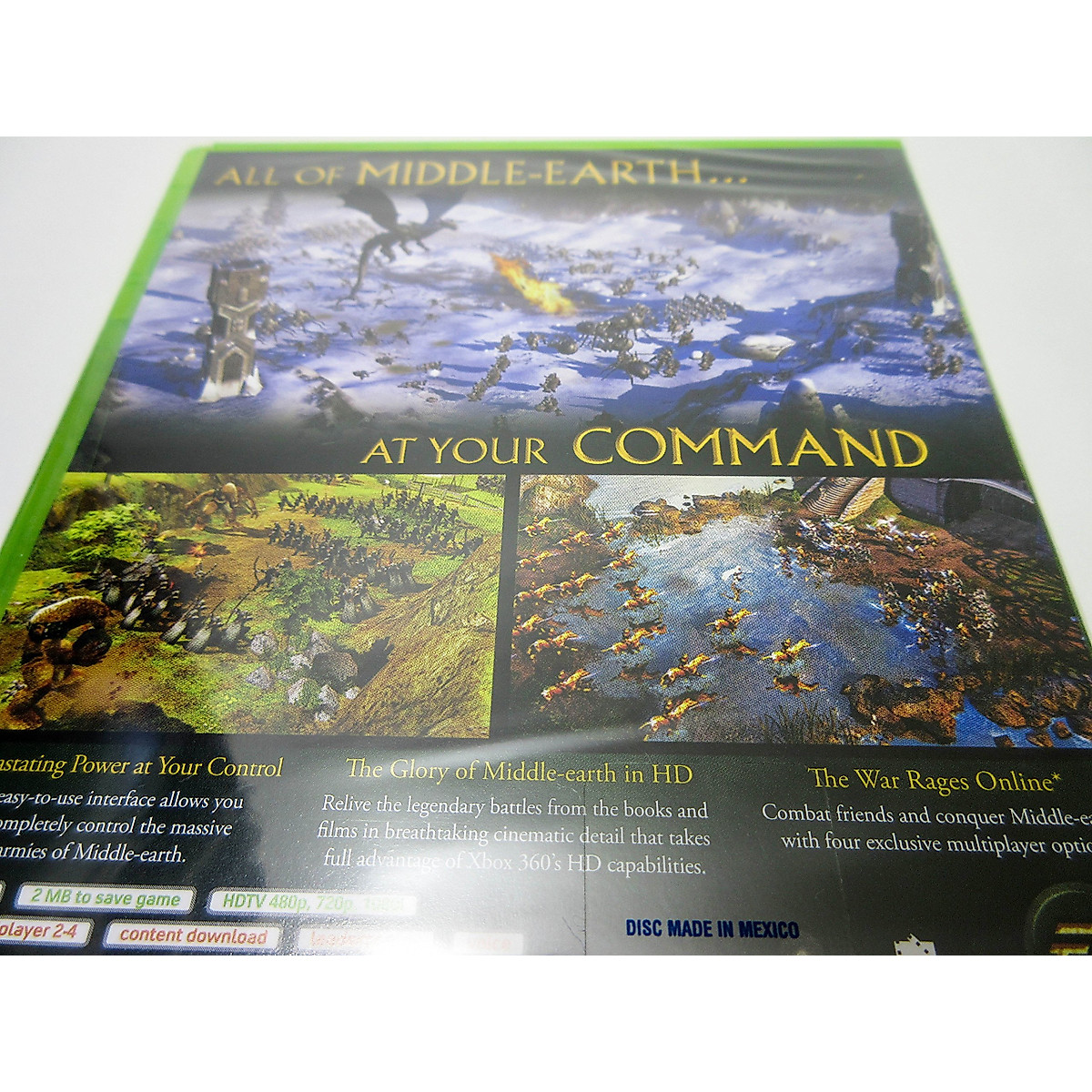 The Lord of the Rings: The Battle for Middle-Earth II - Xbox 360