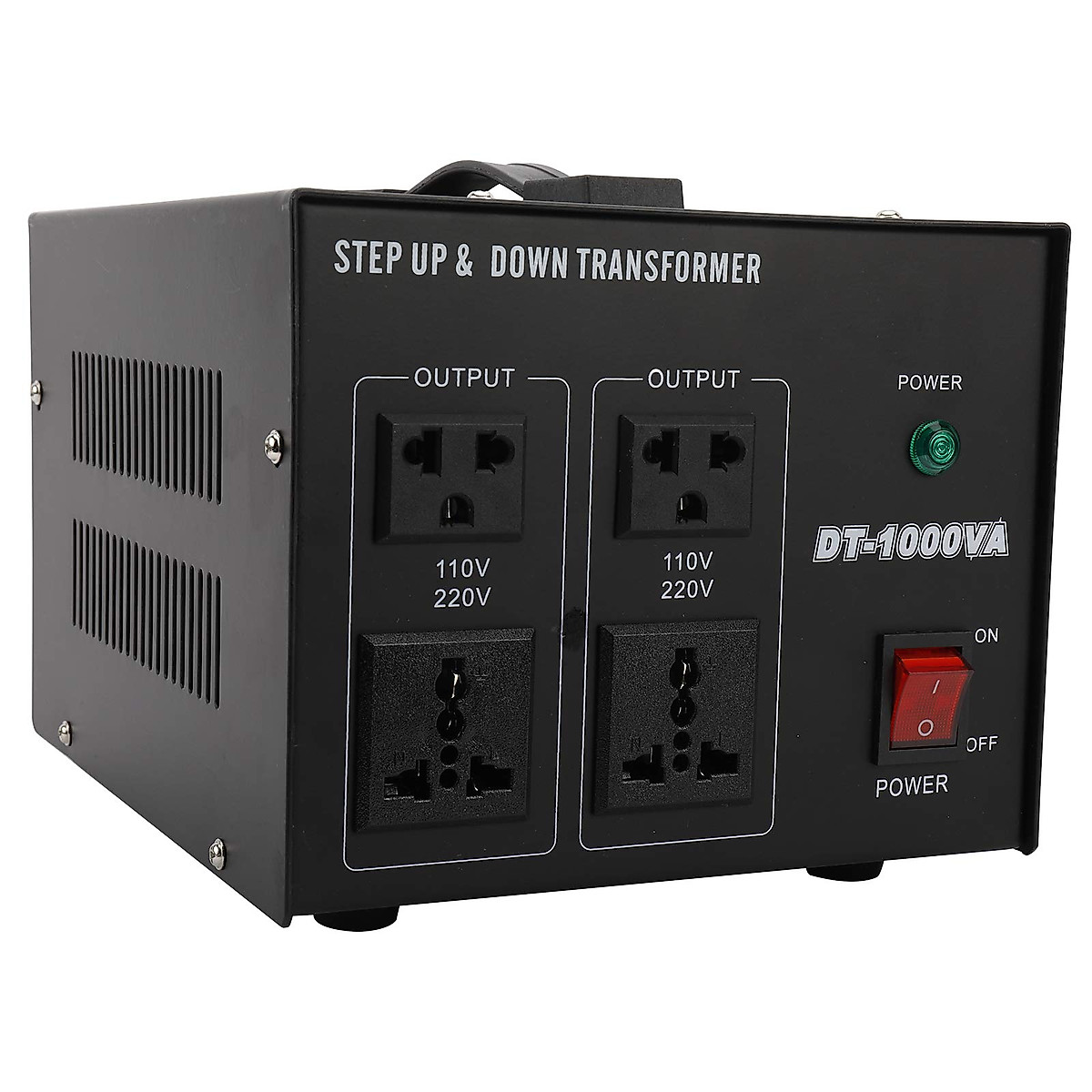 Patioer 1000W Voltage Converter Transformer(230V to 110V, 110V to 230V), Step Up/Down Converter 110/120 Volt - 220V/230V/240V Volt (1000W)