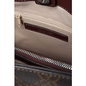 Nine West Canbury Carryall Brown Logo Multi One Size