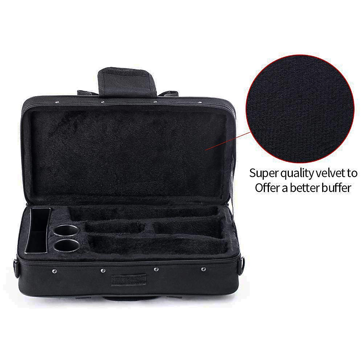 Bb Clarinet Case, YueYueZou Clarinet Gig Bag 600D Water-resistant