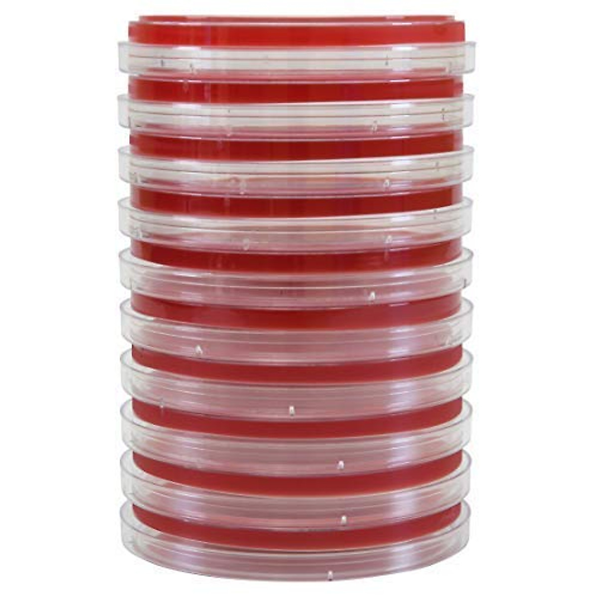 Columbia Blood Agar, 5 Percent Sheep Blood, a General Growth Medium for The Cultivation of Microorganisms, Shows Hemolytic Reactions, 15x100mm Plate, Order by The Package of 10, by Hardy Diagnostics