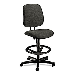 HON 7705AB12T 7700 Series Swivel Task Stool, Gray