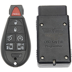 Dorman 99366 Keyless Entry Remote 7 Button Compatible with Select Chrysler/Dodge Models (OE FIX)