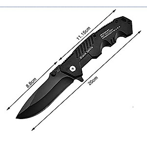 DOOM BLADE 7.87" EDC Cool Sharp Tactical Folding Pocket Knife,Spring Assisted Opening Knifes with Liner Lock,Pocketclip - Best Camping Fishing Hiking Survival Knife