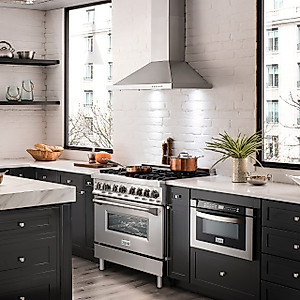 Z Line KB-36 Stainless Steel Wall Mount Range Hood, 36-Inch