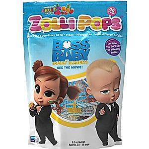 Zollipops Clean Teeth Lollipops, 5.2 Ounce (Pack of 3)