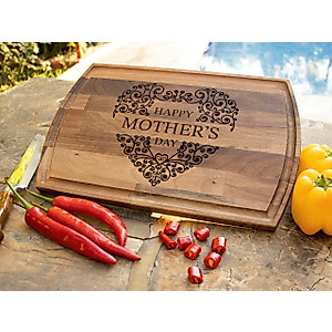 Personalized Cutting Board | Custom Cutting Board | Custom Meat Board | Mother's Day Gift | Gifts for Mother | Personalized Gifts | New Home Gifts (Arched)