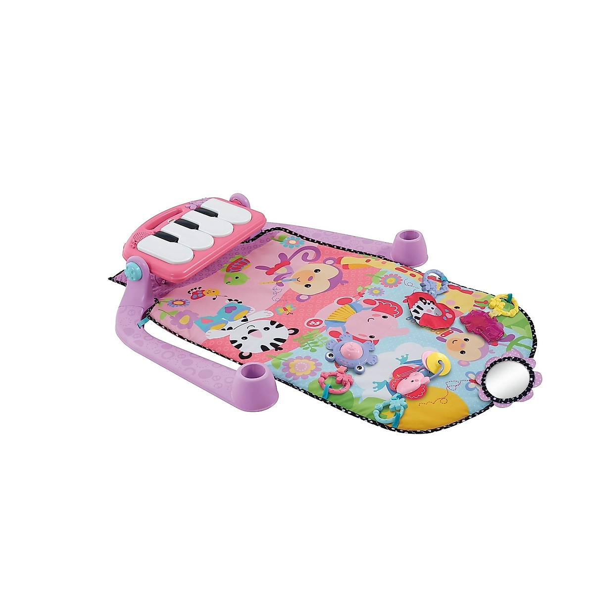 Fisher-Price Kick & Play Piano Gym, Pink