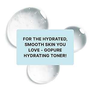 goPure Hydrating Facial Toner - Plump and Nourish The Look of Skin, 4 fl. oz.