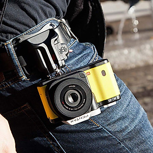 Spider Holster - BlackWidow Camera Holster + Pin - Self Locking Holster for Carrying a Light Weight Camera from Any Belt!