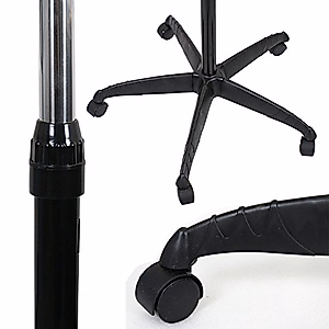 Epetlover 1300W Adjustable Hooded Hair Dryer Professional Stand Up Bonnet Hair Dryer Salon Equipment with Rolling Base for Home Hair Drying