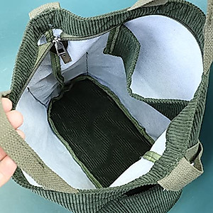 WantGor Large Tote Bag for Woman, Women's Crossbody Shoulder Handbags Big Capacity Shopping Bag (Dark Green)