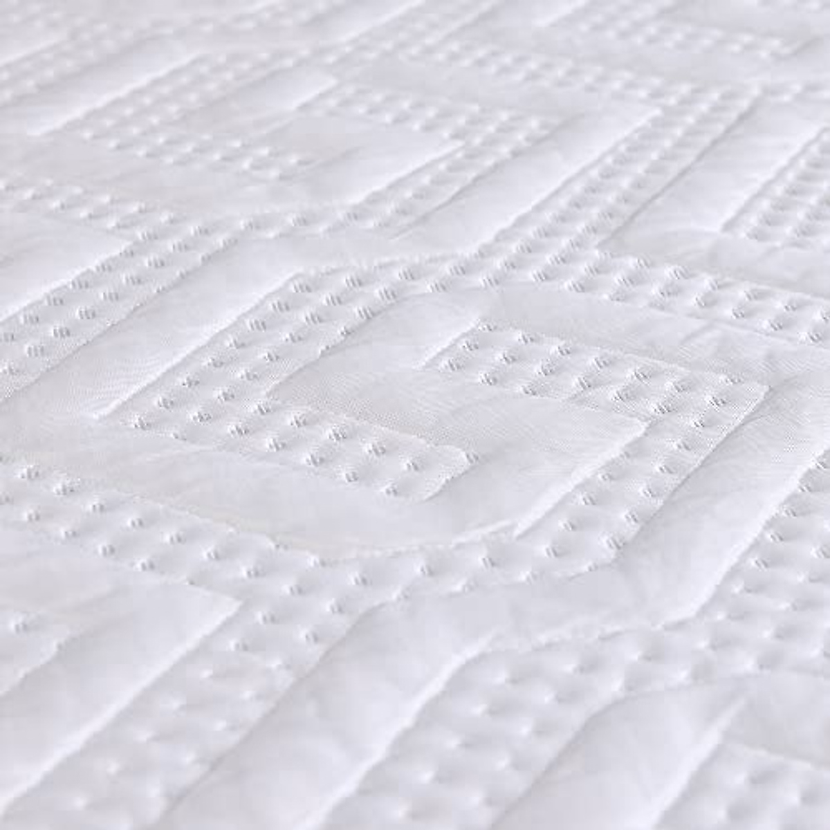 KISLOT KS 10 Inch King Memory Foam Mattress - Cooling Top Cover and Cooling Gel Infused Memory Foam for Cool Sleep & Pressure Relief – Fiberglass Free