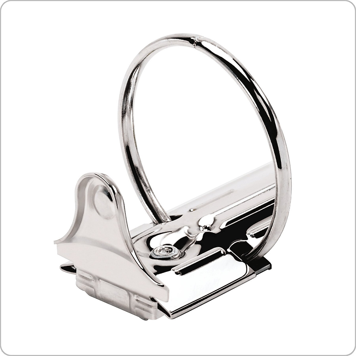 Cardinal Economy 3 Ring Binder, 1 Inch, Presentation View, Blue, Holds 225 Sheets, Nonstick, PVC Free, 4 Pack of Binders (79511)