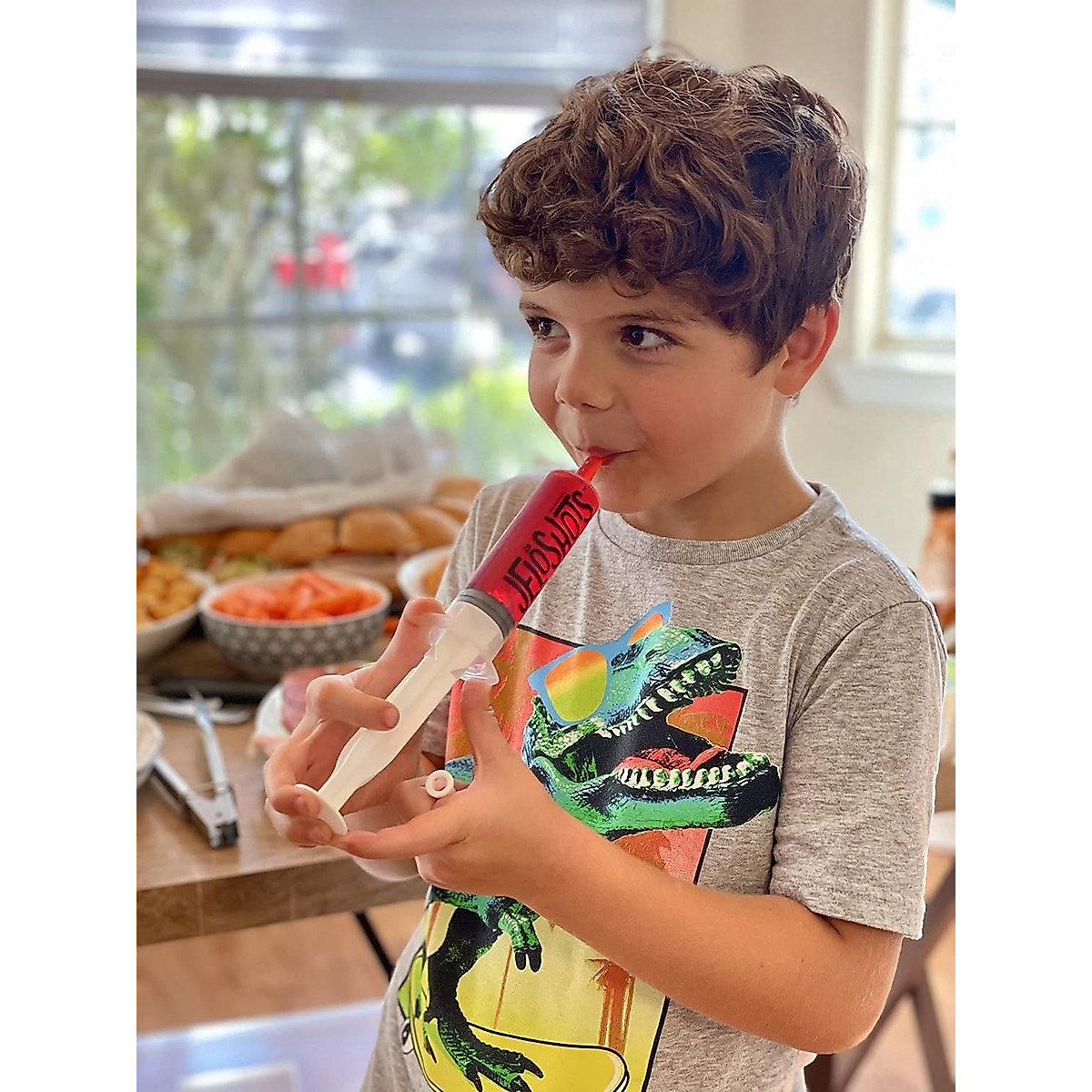 Jello Shot Syringes by JeloShots 32 Pack - Free Recipe eBook, Prewashed & Ready to Use, Jelly Shot Syringes for St. Patrick's Day, Nurses, Graduation, and Bachelorette Parties, Halloween Party Fun