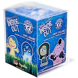 Insid e Out [Blin d Box]: Mystery Minis Vinyl Figurine Bundle with 1 Compatible 'ToysDiva' Graphic Protector (04879 - B)