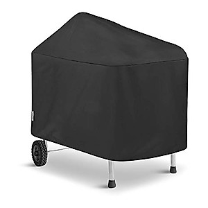 Unicook Grill Cover Compatible for Weber Performer Deluxe Grills 22-Inch, Performer Charcoal Grill Cover, Heavy Duty Waterproof Fade Resistant Barbecue Cover, Compared to Weber 7152