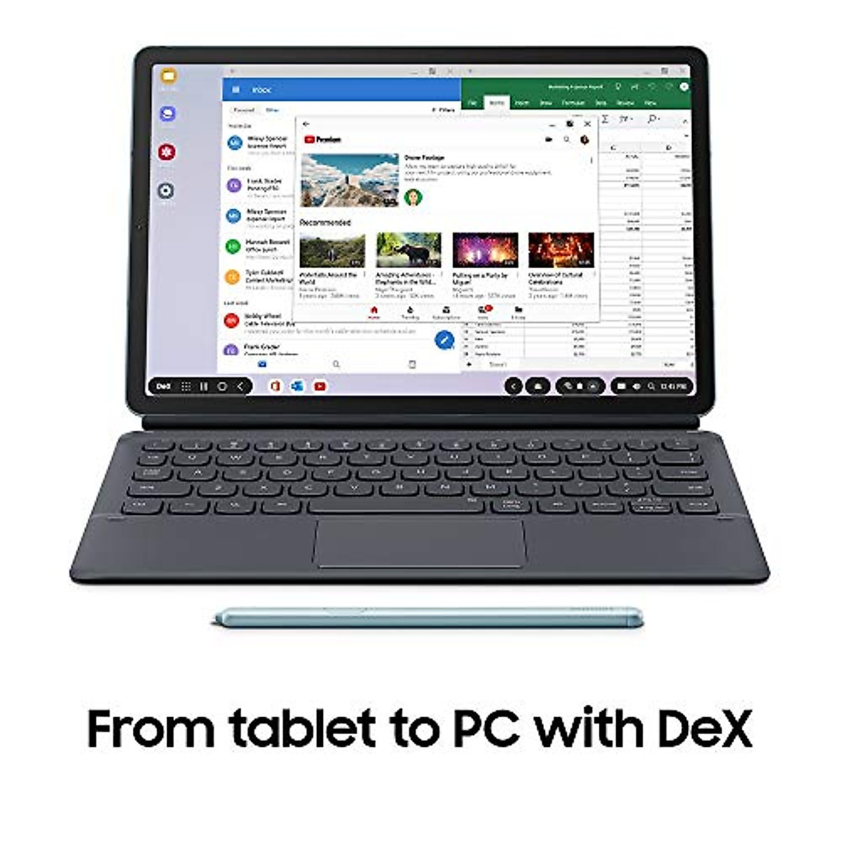 Samsung Galaxy Tab S6- 10.5" 128GB, Wifi Tablet - SM-T860NZBAXAR, Cloud Blue