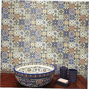Premium Self-Adhesive Home Decorations - Waterproof Wall Decals for Tile Floors Kitchen & Bathroom Tile Stickers - Beautiful Backsplash Decals for a Stylish Home Upgrade