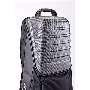 Samsonite "The Protector" Hardside And Softisde Golf Travel Bag With Shark Wheels, Waterproof Exterior, Black