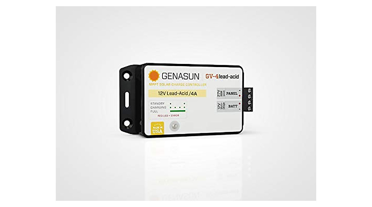 Genasun GV-4-Pb-12V MPPT Solar Charge Controller