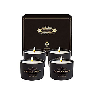 Gifts for Women,Men,Candles for Home Scented, Funny Romantic Gifts,Online Dating Present, Birthday, Christmas Thanksgiving Gifts for Colleagues,Mom and Wife,3.5oz（4Packs）