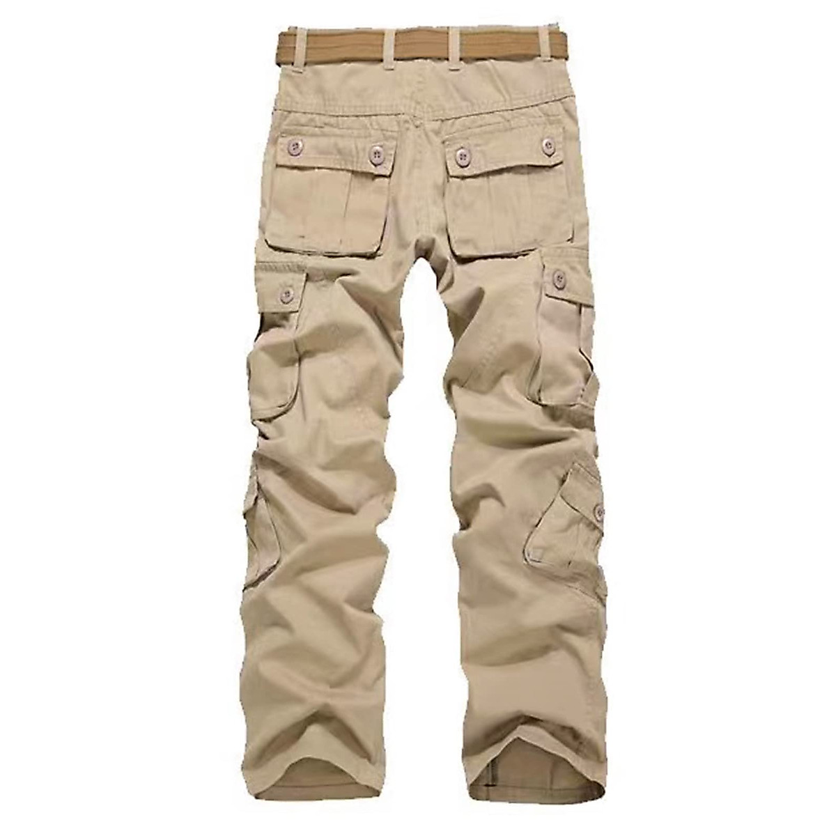 SEAFORM Womens Cotton Cargo Pants Military Combat Hiking Cargo Pants Outdoor Sports Camping Workwear Pants with Multi-Pockets