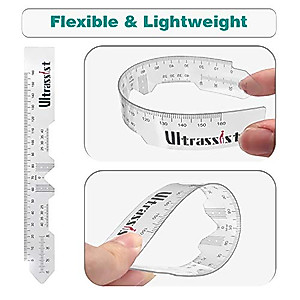 Ultrassist Pupillometers for Measuring Pupillary Distance (PD), Transparent PD Ruler, Essential Tool for Single PD or Dual PD Measurement