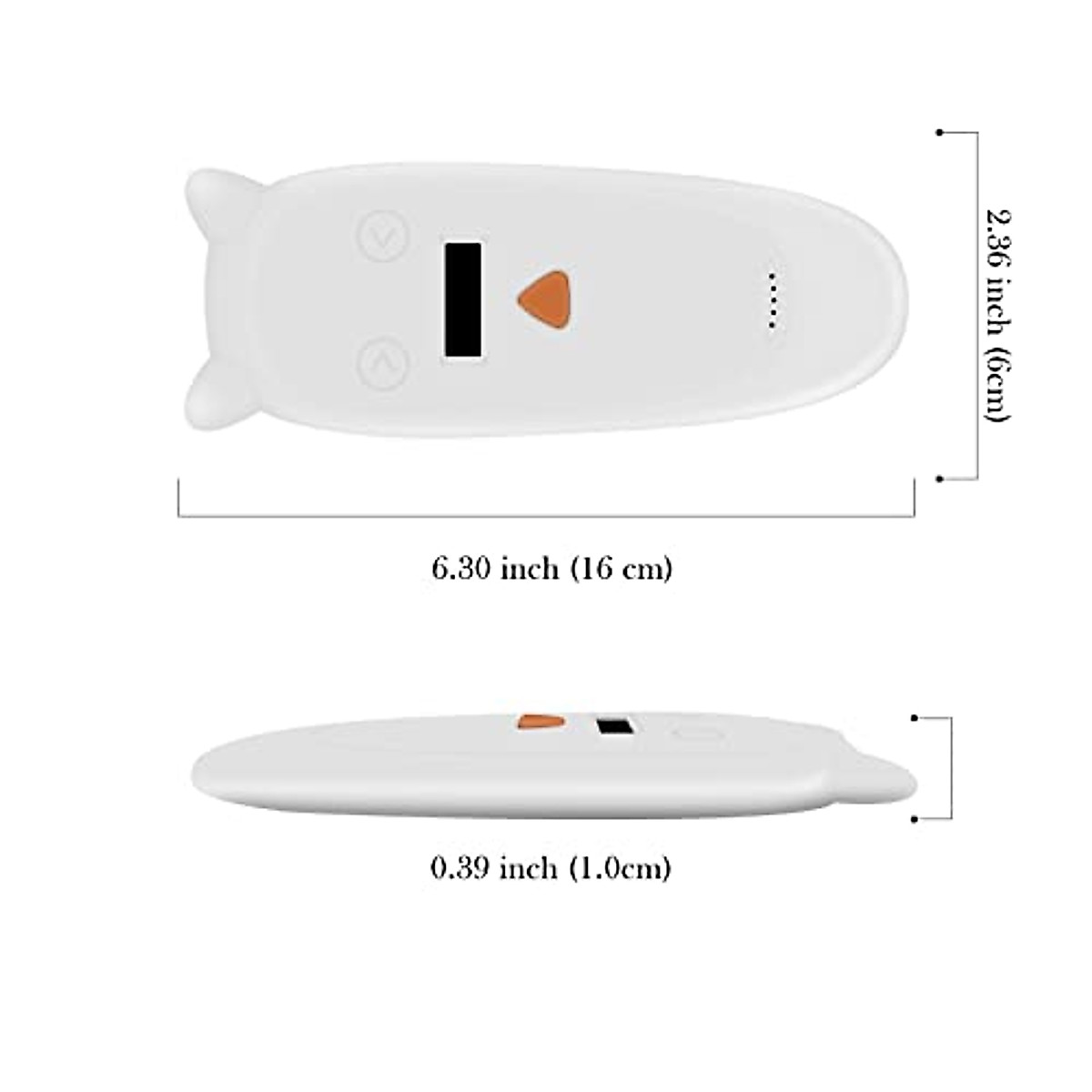 Smoostart Pet Microchip Scanner, ISO11784/ISO11785/FDX-B/EMID Cute Pet Microchip Reader for Animal/Pet/Dog/Cat/Pig