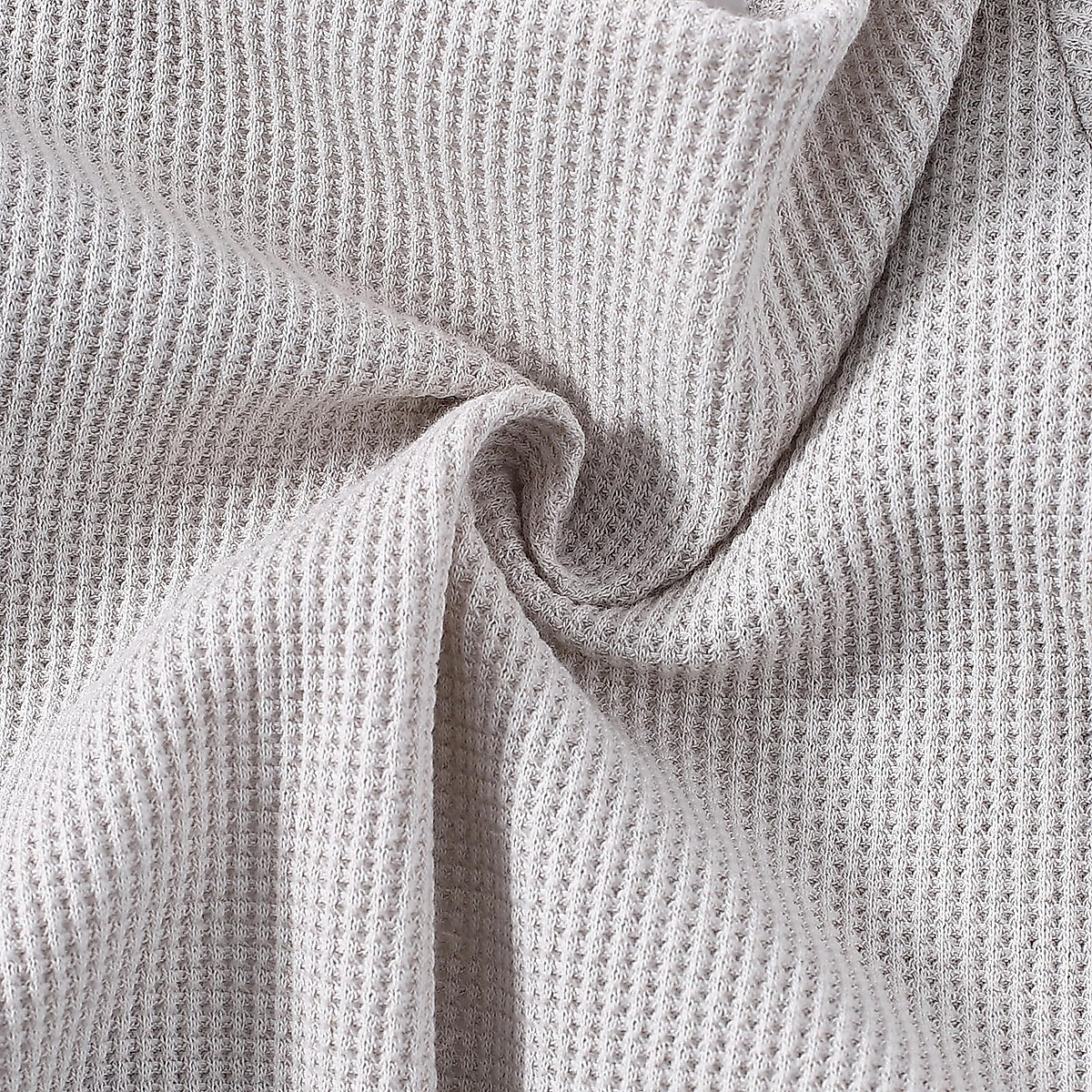 Yookoom Baby Boys Girls 2 Pack Solid Romper Ribbed Long Sleeve One-Piece Knit Cotton Jumpsuit Outfits Clothes,Blue+Gray,3-6M