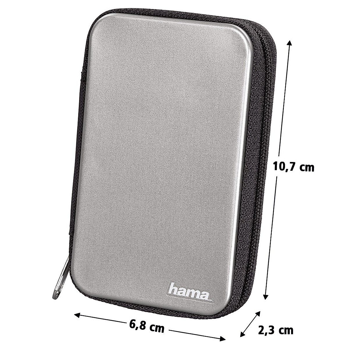 Hama | Portable Small Universal Precision Screwdriver Kit With Case, Silver