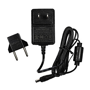 HQRP AC Adapter compatible with Concertmate 1000 1000M 1070 410 660 670 680 690 900 970 980 Keyboard Power Supply Cord Adaptor Radio-Shack + Euro Plug Adapter