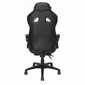RESPAWN 110 Pro Gaming Chair - Gaming Chair with Footrest, Reclining Gaming Chair, Video Gaming Computer Desk Chair, Adjustable Desk Chair, Gaming Chairs For Adults With Headrest Pillow - Black