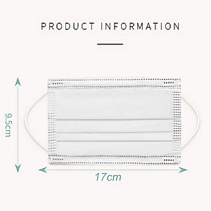 HEALT 50PC Flower Disposable Face_Masks with Designs for Spring Summer, 3-Ply Floral Facemasks with Nose Wire for Women Men, Multicolor