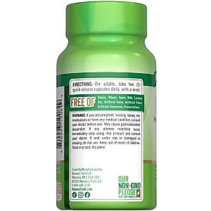Nature's Truth NAC Supplement | 1200mg | 60 Capsules | N Acetyl Cysteine | Free Form Amino Acid | Non-GMO and Gluten Free Supplement
