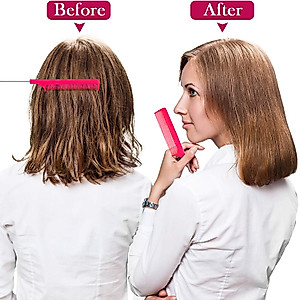 16 Pieces Rat Tail Comb Foiling Combs Steel Pin Rat Tail Fiber Heat Resistant Teasing Combs with Stainless Steel Pintail for Women Girls Hair Styling